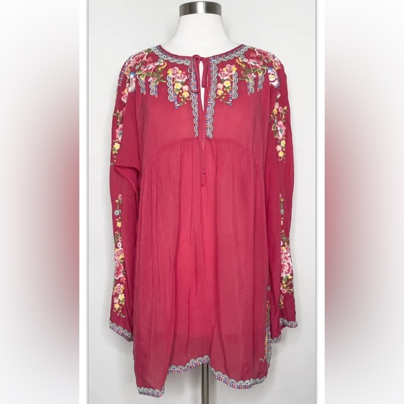 Johnny Was | Tops | Johnny Was Vanessa Tunic L | Poshmark